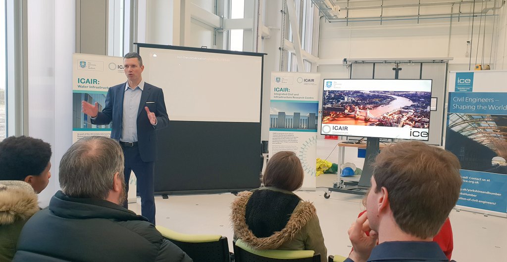 ICE President Andrew Wyllie Visits ICAIR | ICAIR